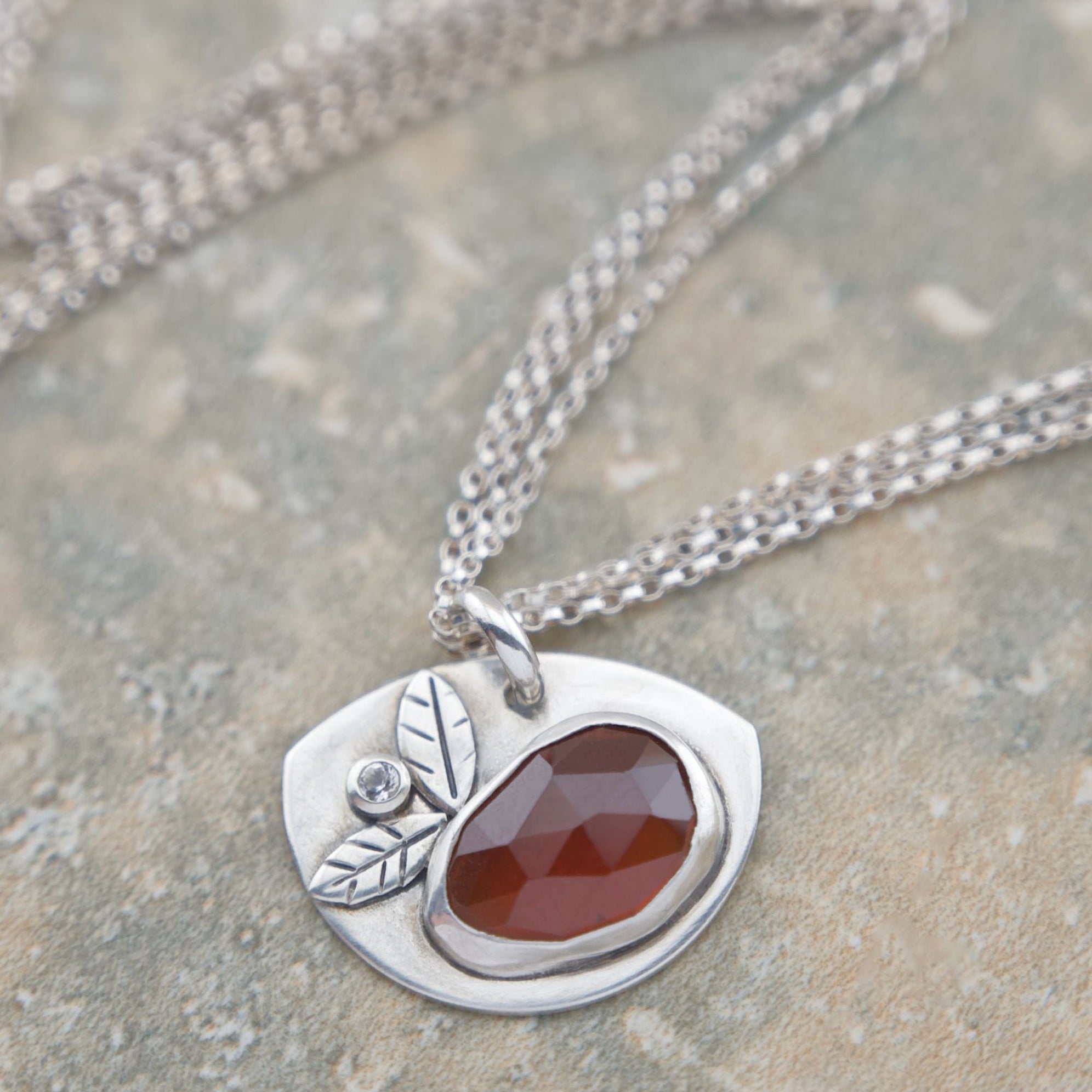 Handcrafted birthstone necklaces, bracelet and earrings - South Paw ...